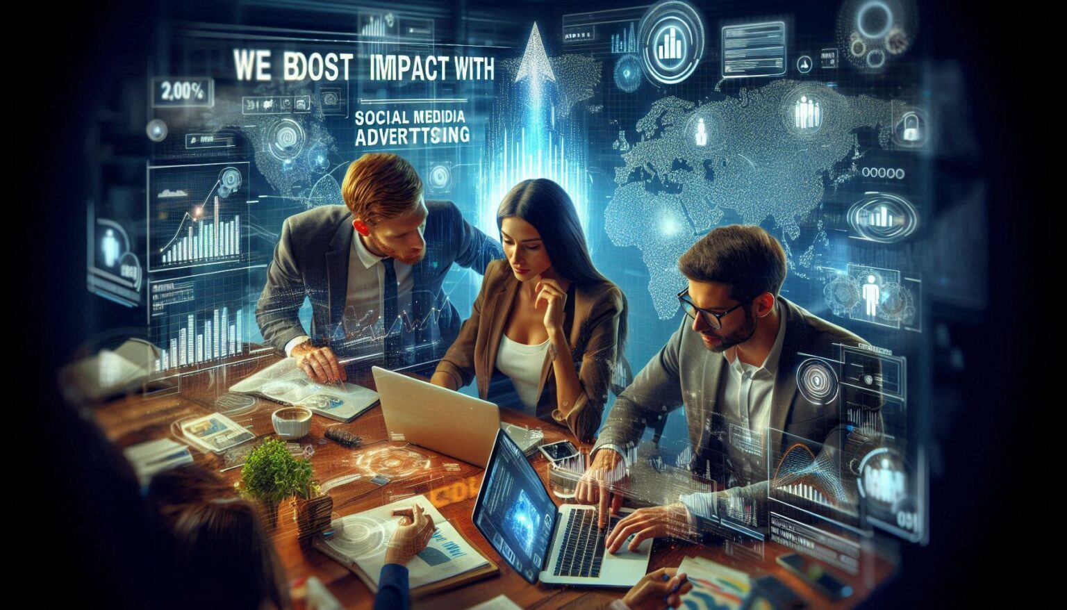 We Boost Impact with Social Media Advertising